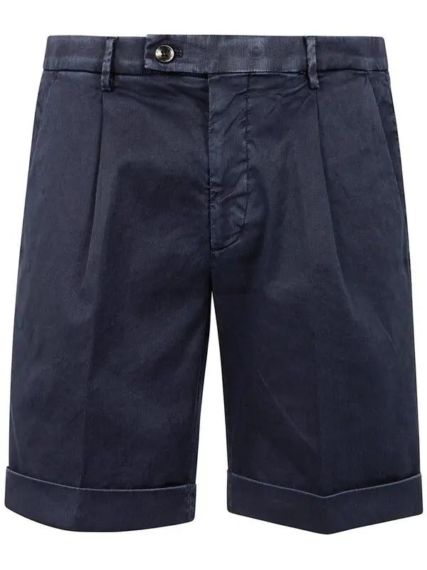 MICHAEL COAL Erick Pieces Bermuda Trousers - Blue
