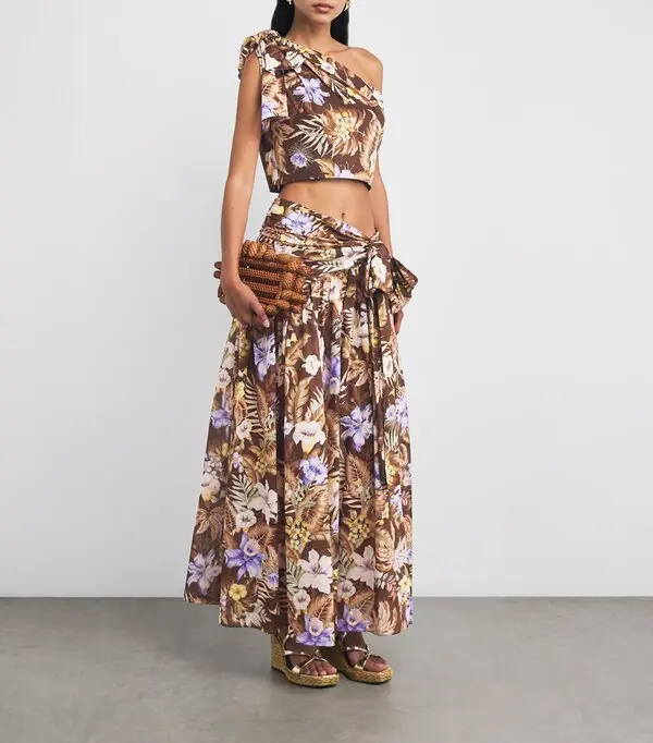 Zimmermann Cotton Coco Maxi Skirt