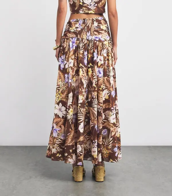 Zimmermann Cotton Coco Maxi Skirt