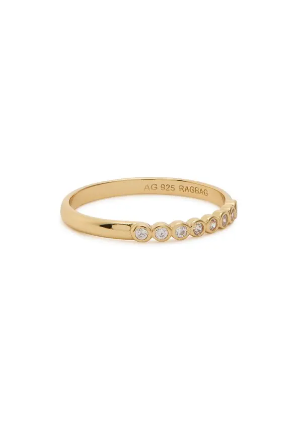 RAGBAG Odile Mini 18kt-plated Ring
