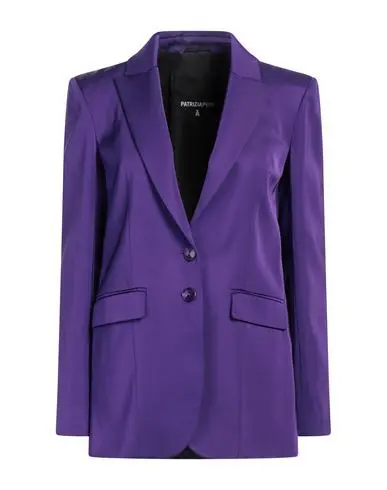 Patrizia Pepe Blazer In Viscose And Polyester - Purple