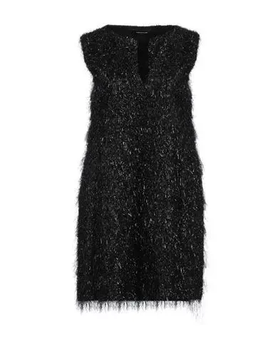 Fabiana Filippi Viscose And Metallic Fiber Polyamide Mini Dress