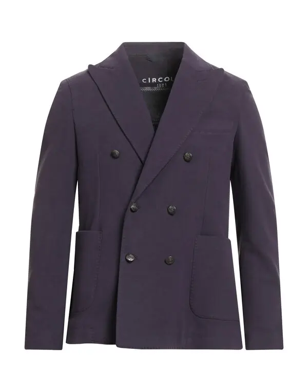 CIRCOLO 1901 Double-breasted Fleece Blazer