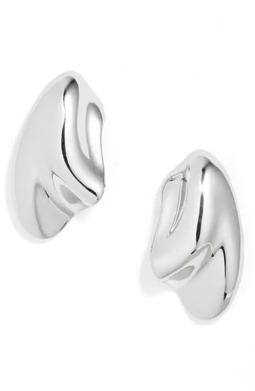 Jenny Bird Portia Earrings - High Polish Silver