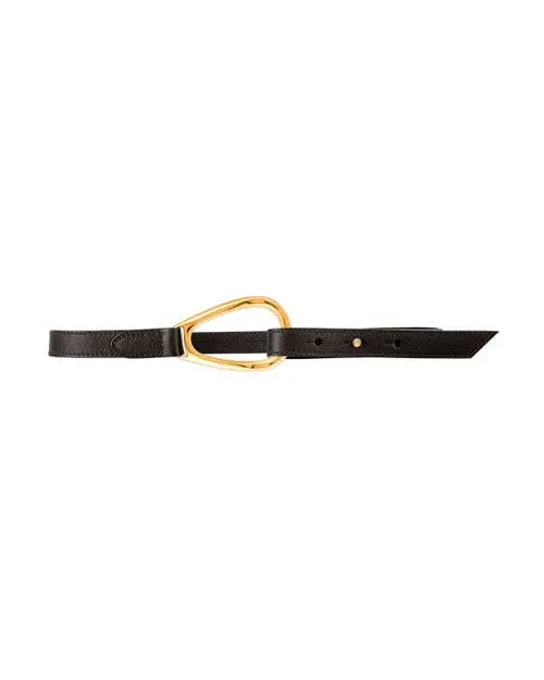 VAINCOURT PARIS L'adorable Leather Belt - Black