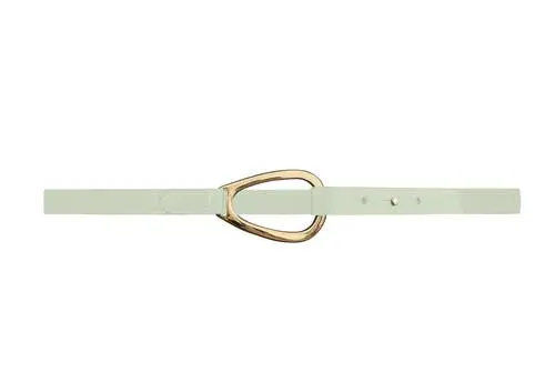 VAINCOURT PARIS L'adorable Leather Belt - Light Green