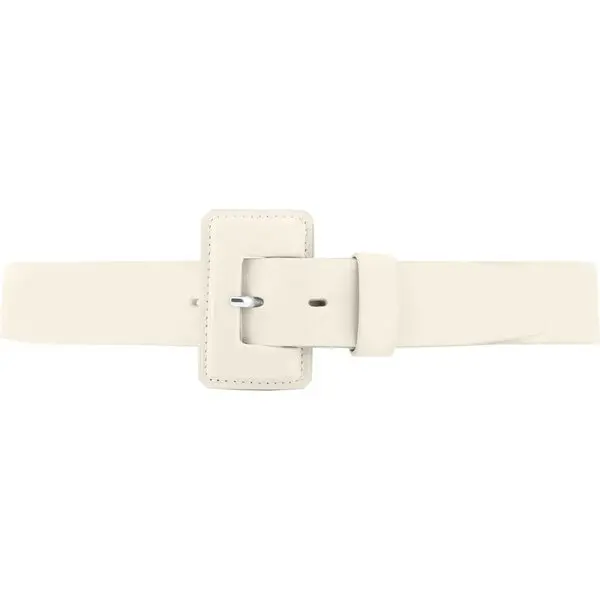 VAINCOURT PARIS La Petite Merveilleuse Leather Belt - Beige