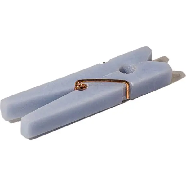 DAR PROYECTOS Gemstone Laundry Clip - Celeste Blue