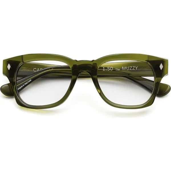CADDIS Muzzy Reading Glasses - Heritage Green