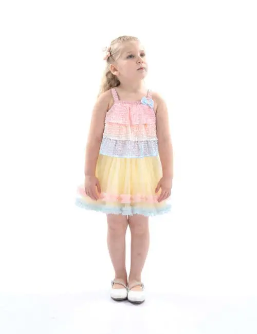 MIMI TUTU Layered Dress Set