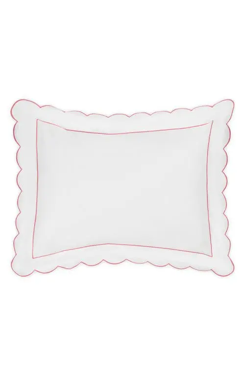 MATOUK Butterfield 500 Thread Count Cotton Percale Sham - Azalea