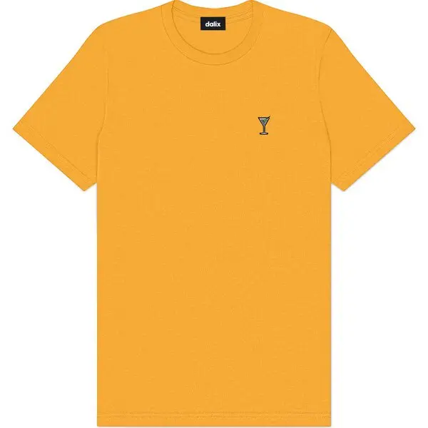 DALIX Martini Cotton Tee - Gold