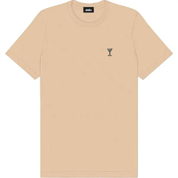 DALIX Martini Cotton Tee - Sand