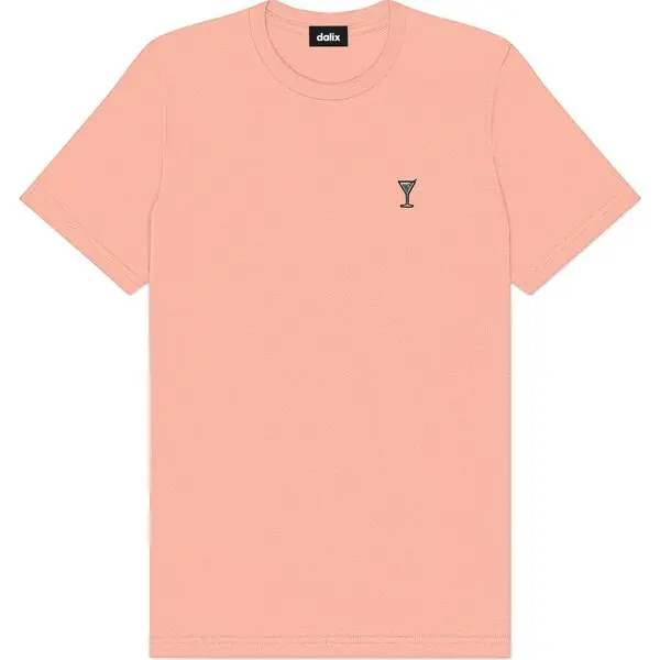 DALIX Martini Cotton Tee - Sunset