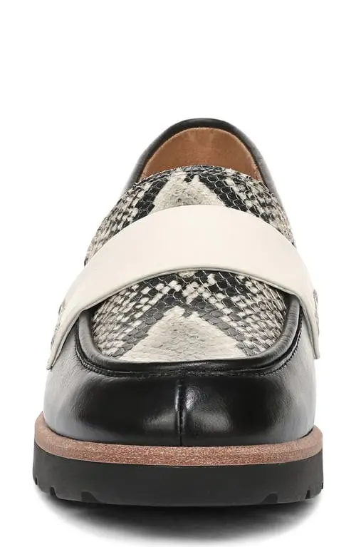 Vionic Cleo Leather Loafer - Black Multi