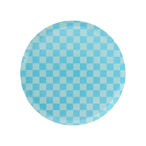 JOLLITY & CO Checkered Dessert Plates - Out Of The Blue