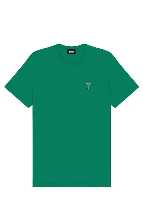 DALIX Espresso Martini Midweight Tee - Kelly Green