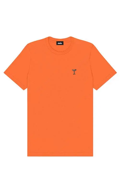 DALIX Coffee Martini Midweight Tee - Orange
