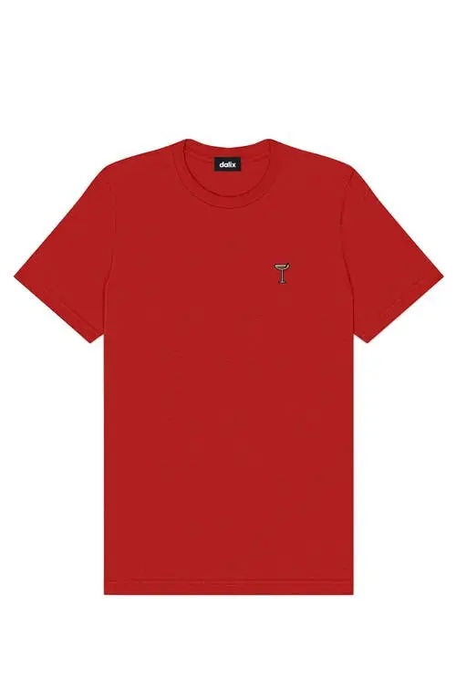 DALIX Coffee Martini Midweight Tee - Red