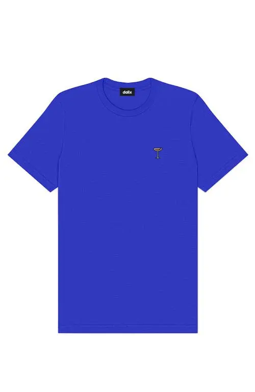 DALIX Espresso Martini Midweight Tee - Royal Blue