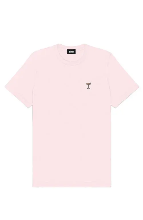 DALIX Coffee Martini Midweight Tee - Soft Pink