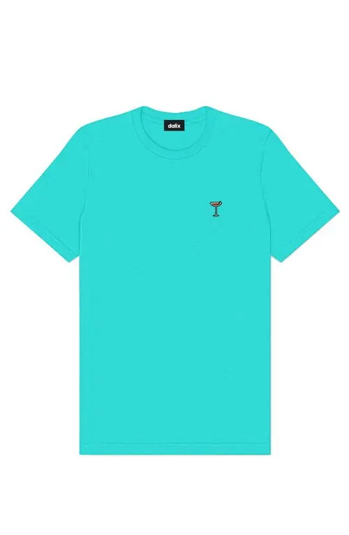 DALIX Coffee Martini Midweight Tee - Teal