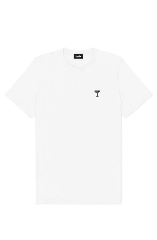DALIX Coffee Martini Midweight Tee - White