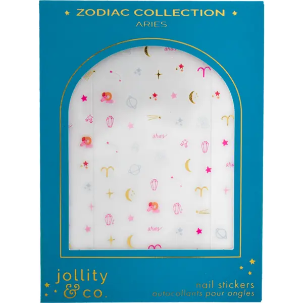 JOLLITY & CO Zodiac Nail Stickers - Aries