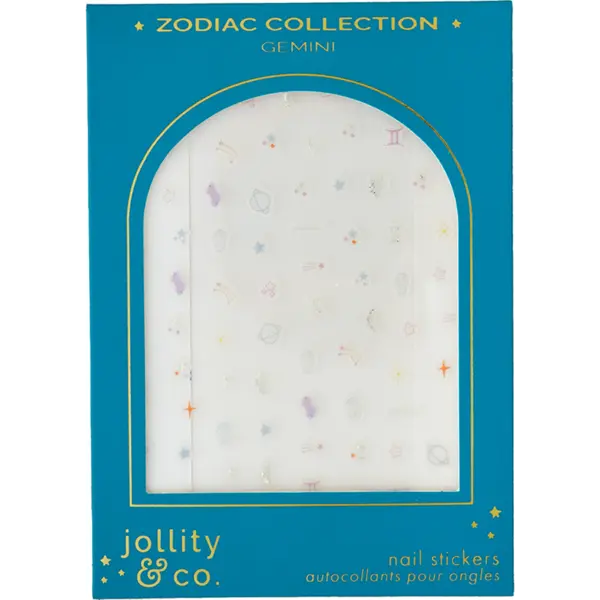 JOLLITY & CO Zodiac Nail Stickers - Gemini