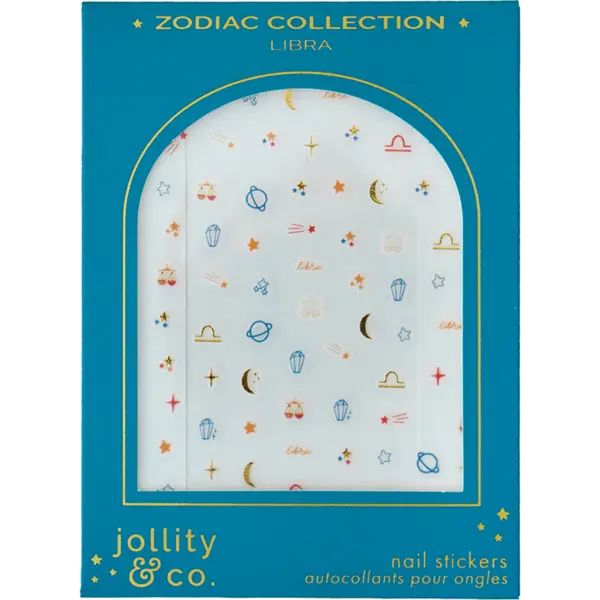 JOLLITY & CO Zodiac Nail Stickers - Libra