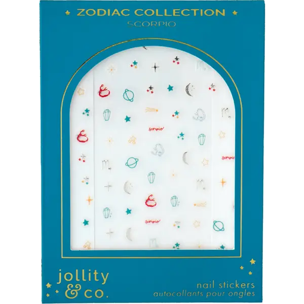 JOLLITY & CO Zodiac Nail Stickers - Scorpio