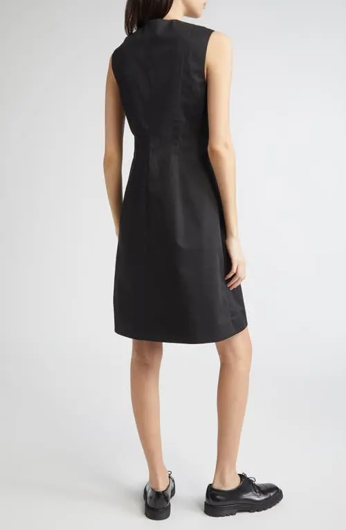 Partow Brooke Sleeveless Zip-up Dress