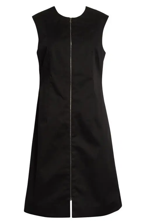 Partow Brooke Sleeveless Zip-up Dress