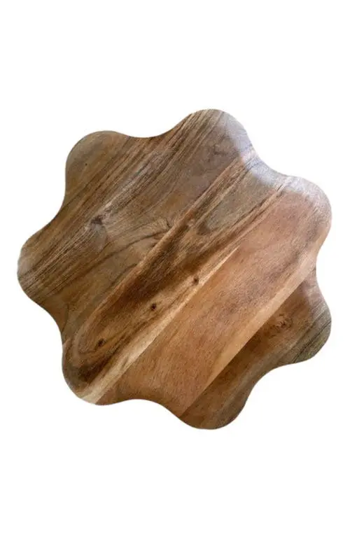 MESO GOODS Sari Wood Serving Board Large - Brown