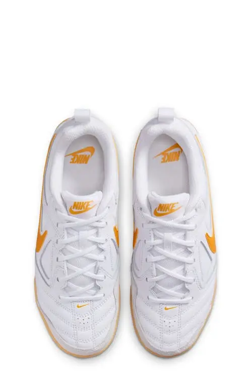 Nike Gato Soccer Sneaker - White/ Gold/ Gum Yellow