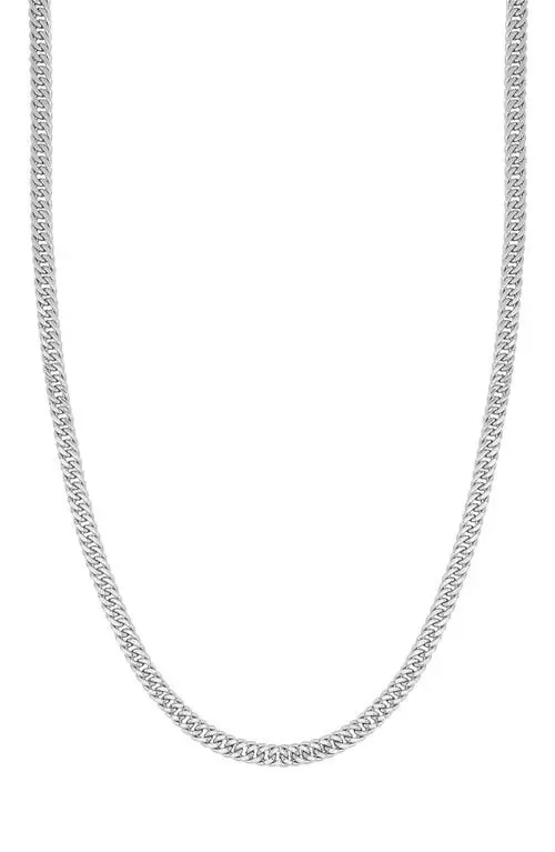 Bony Levy 14k Gold Curb Chain Necklace - 14k White Gold