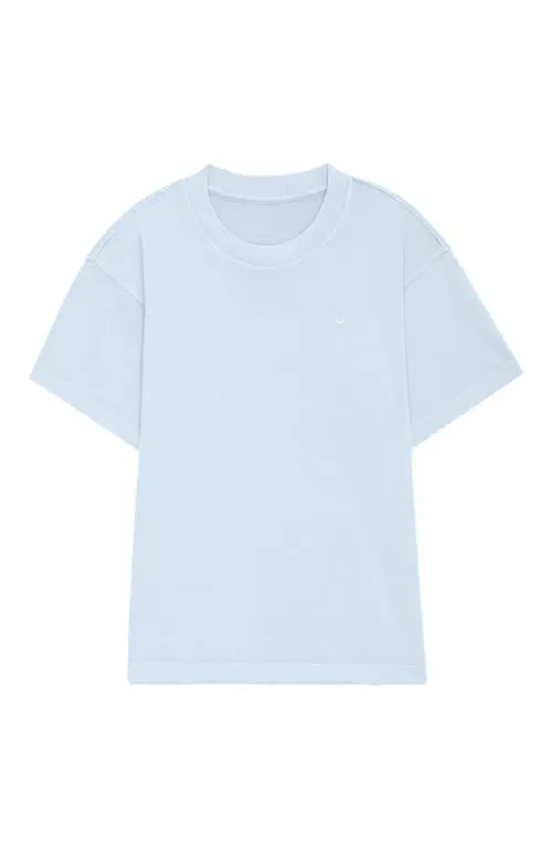 DALIX Lil Smile Heavyweight Pigment Dye Tee - Ice Blue