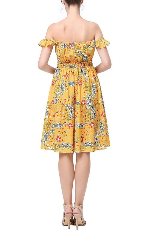 KIMI + KAI Jamie Maternity A-line Dress