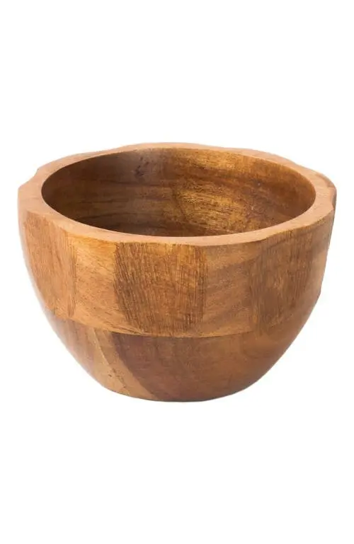 MELA ARTISANS Gravon Acacia Nut Bowls