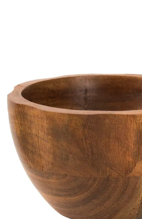 MELA ARTISANS Gravon Acacia Nut Bowls