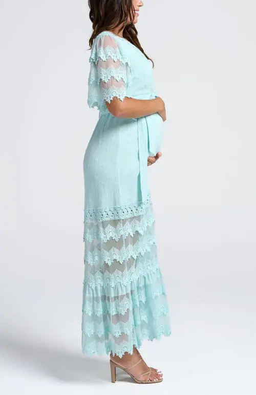 ANGEL MATERNITY Roxy Lace Baby Shower Dress