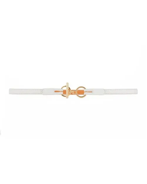 VAINCOURT PARIS L'attachante Belt - White