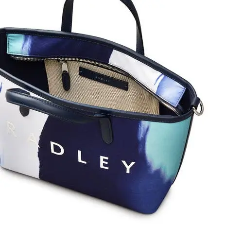 RADLEY Southwell Gardens Stripe Open Top Satchel Bag