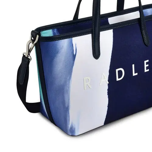 RADLEY Southwell Gardens Stripe Open Top Satchel Bag