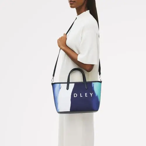 RADLEY Southwell Gardens Stripe Open Top Satchel Bag