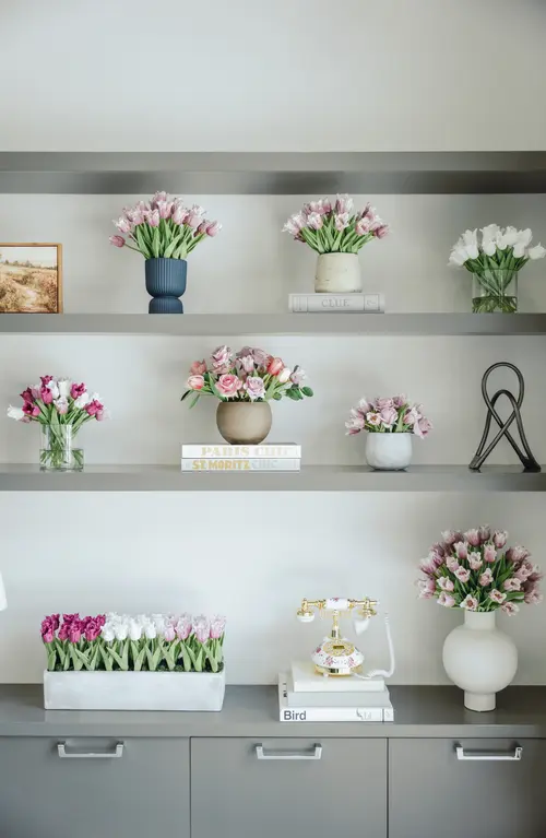 COCOBELLA Harlow Realtouch Rose And Tulip Arrangement