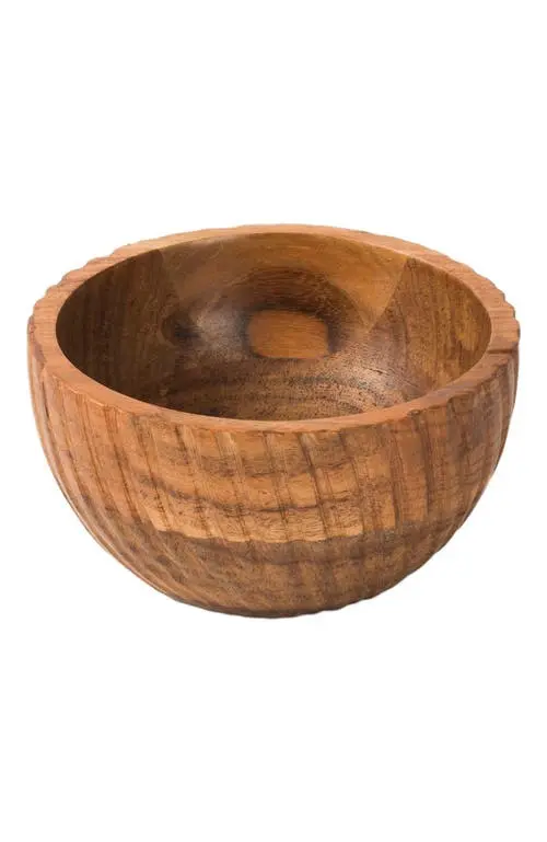 MELA ARTISANS Stria Acacia Wood Bowls