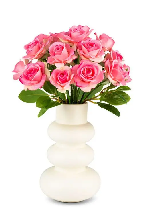 COCOBELLA Iris Realtouch Rose Arrangement - Pink