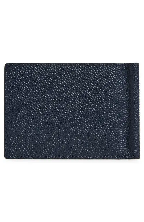 Thom Browne 4-bar Leather Bifold Wallet