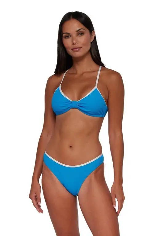 PACIFICA BY SUNSETS Penny Hipster Bikini Swim Bottoms - Blueberry
